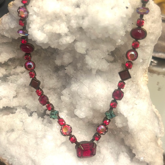 Sorrelli | Jewelry | Rare And Retired Sorrelli Red Necklace | Poshmark